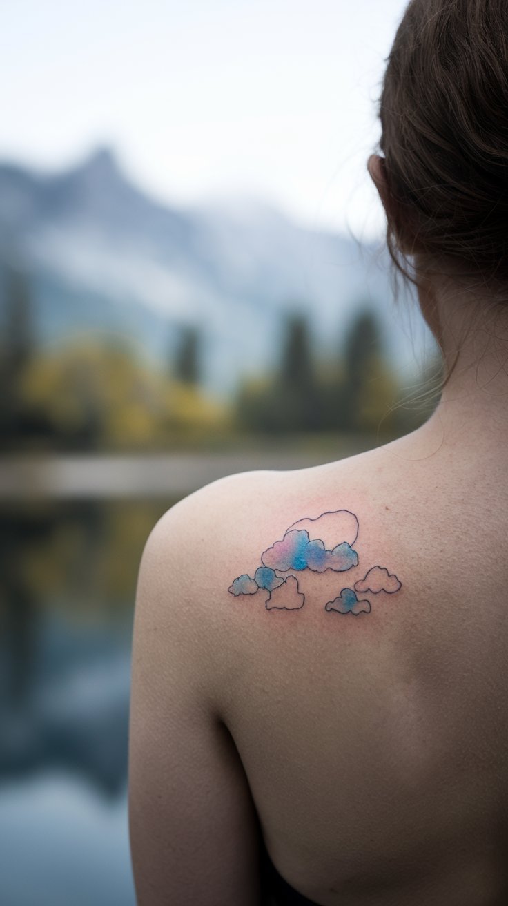 11 Ethereal Cloud Tattoo Ideas to Lift Your Spirits: A Comprehensive ...