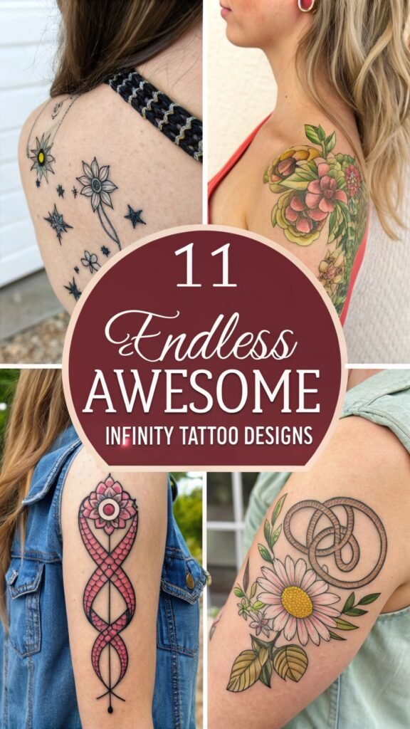 11 Endless Awesome Infinity Tattoo Designs: Symbolism, Meaning, and ...