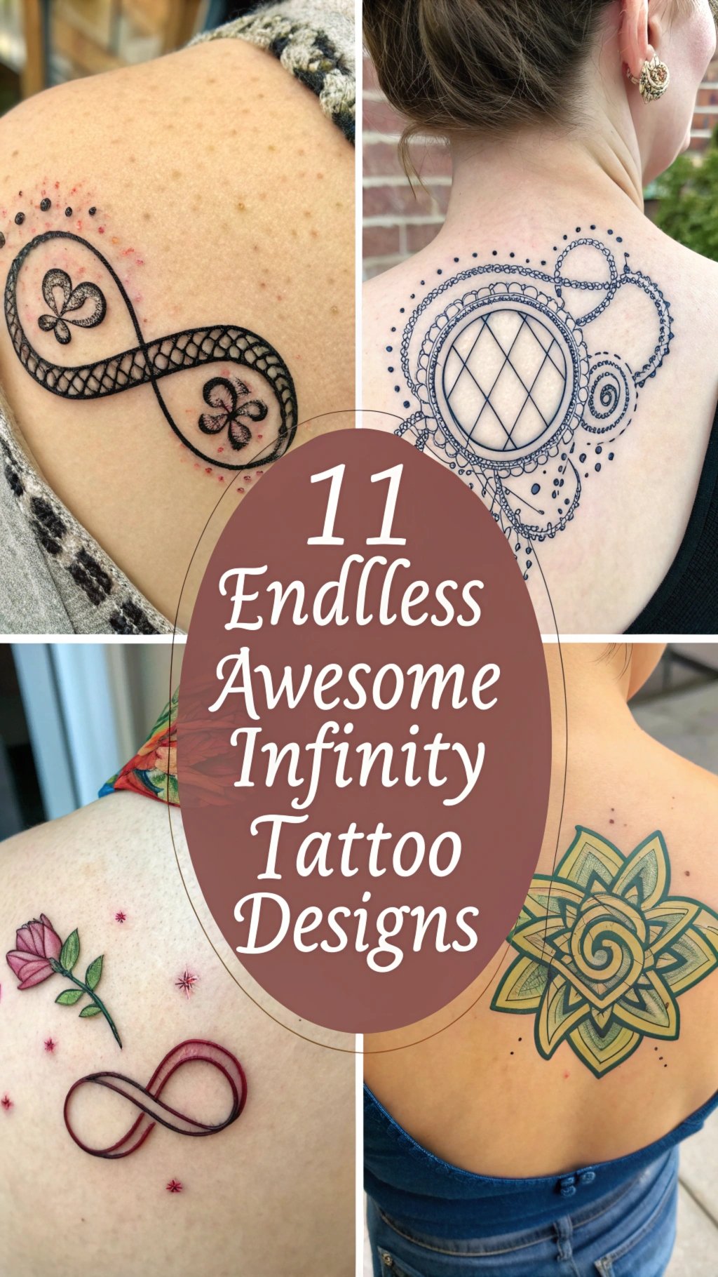 11 Endless Awesome Infinity Tattoo Designs: Symbolism, Meaning, and ...