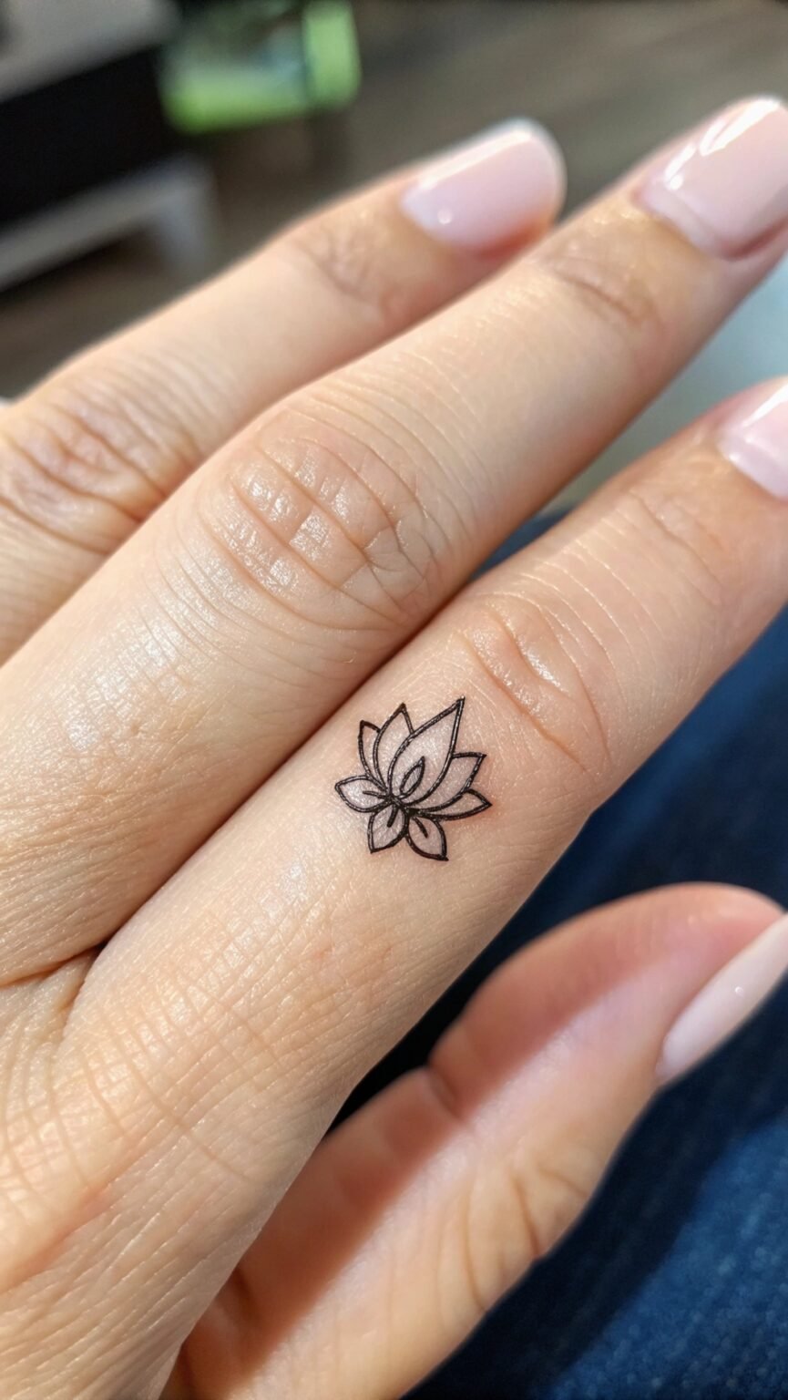 10 Amazing Finger Tattoo Ideas 2025 for a Minimalist Look - getstylish.blog