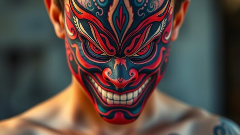 Japanese Mask Tattoo Meaning and Symbolism - getstylish.blog