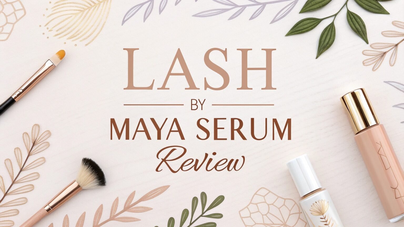 Lash by Maya Serum Review: Natural Eyelash Growth - getstylish.blog